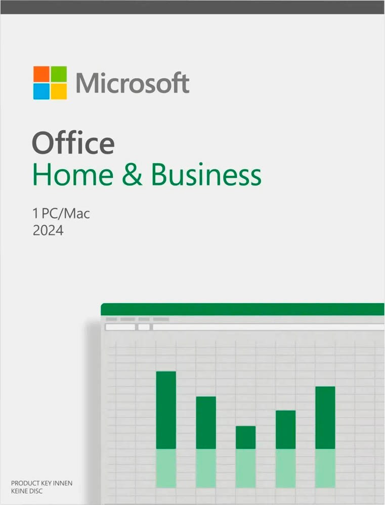 Microsoft Office Home & Business 2024 Office-Paket Vollversion (PKC ...