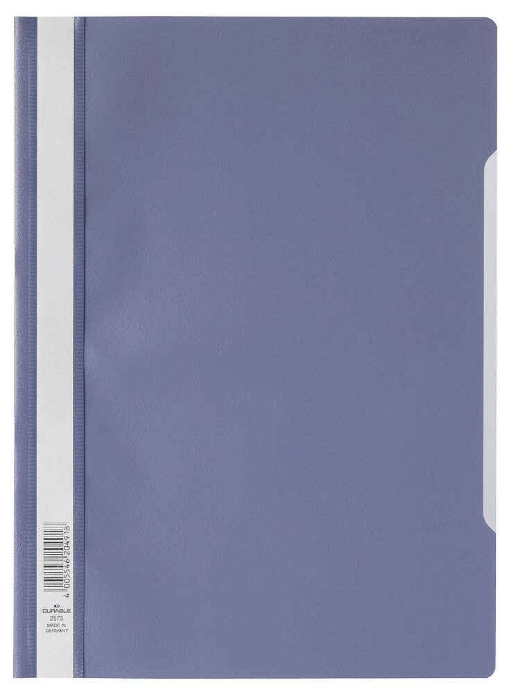 10 DURABLE Schnellhefter 2573 Kunststoff lila DIN A4 | office discount