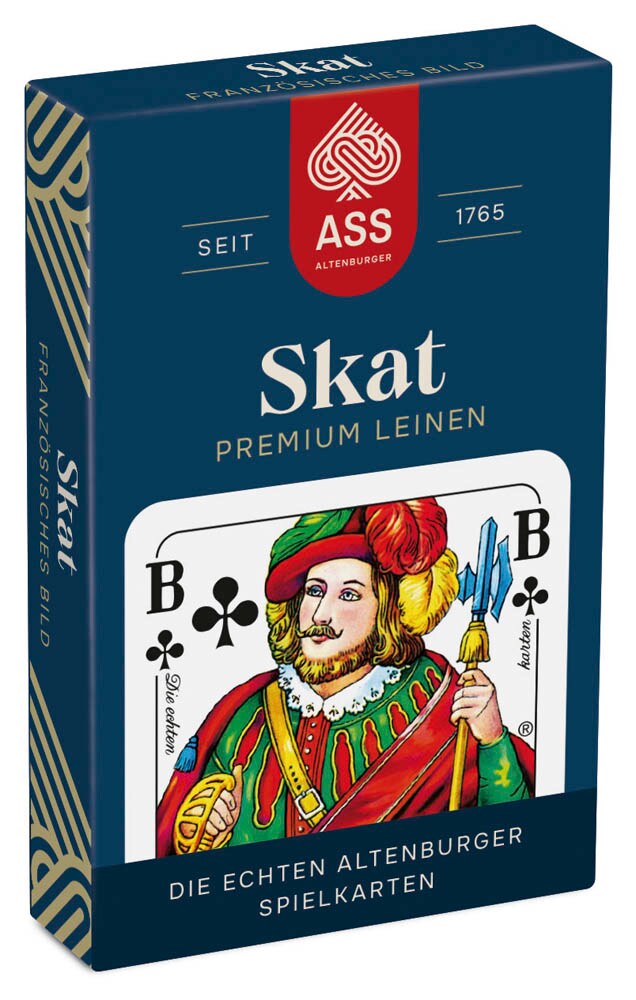 ASS ALTENBURGER Skat Premium Leinen Kartenspiel, 1 St. | office discount