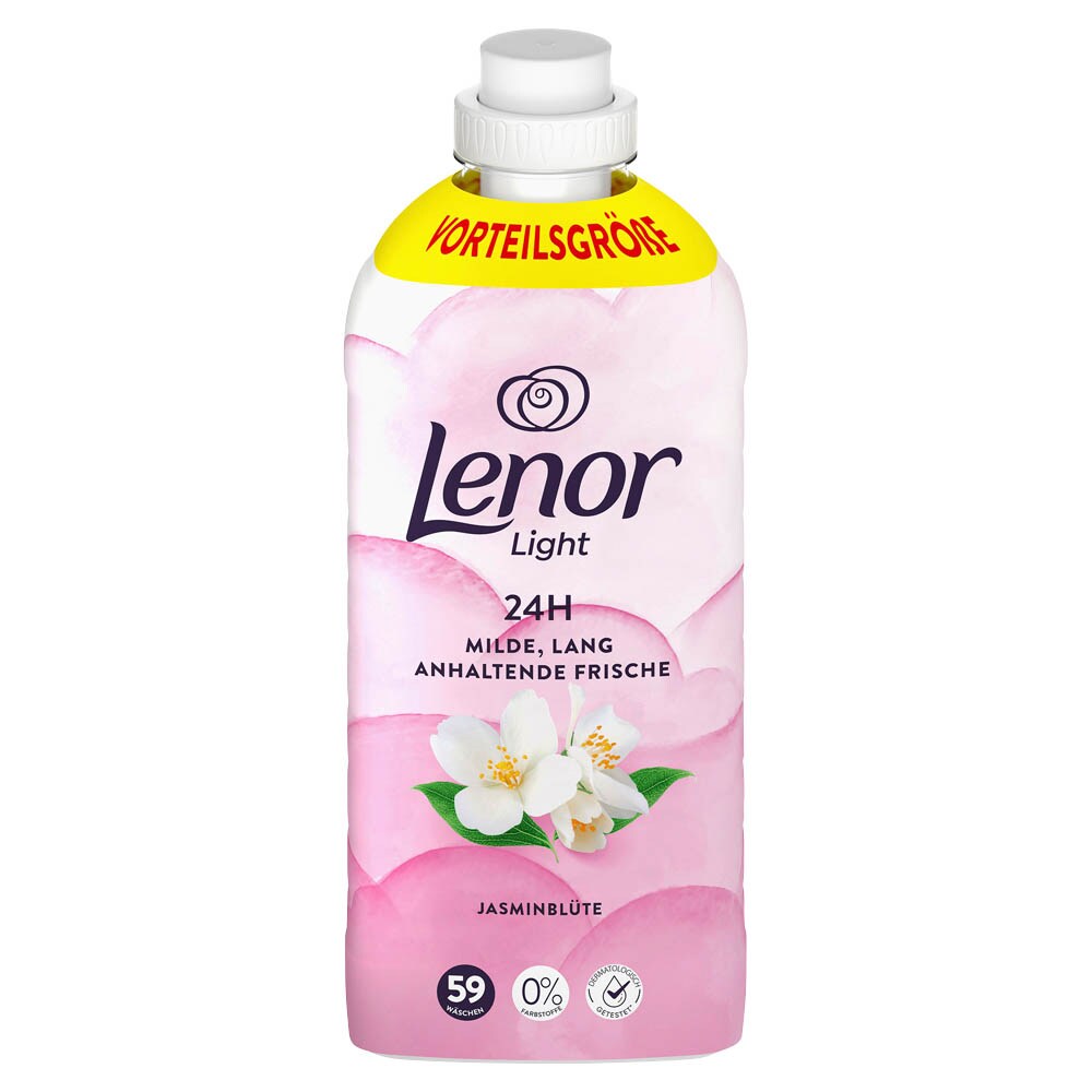 Lenor Light JASMINBLÜTE Weichspüler flüssig, 1,239 l | office discount