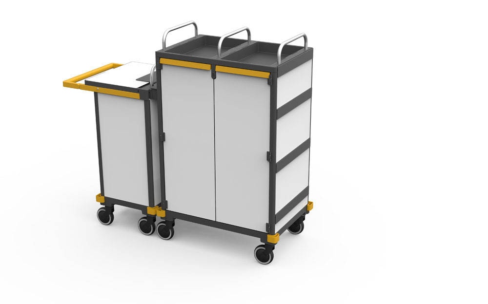 VERMOP Reinigungswagen Equipe H1 | office discount
