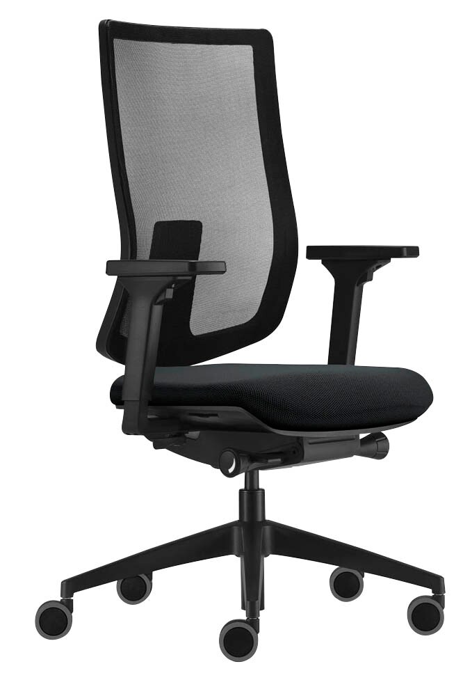 sedus Bürostuhl se:do pro light 2, AP-896/005 Stoff blau, Gestell ...