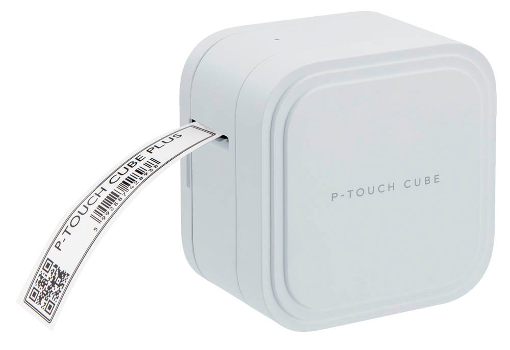 brother P-touch CUBE Pro PT-P910BT Beschriftungsgerät weiß, grau ...