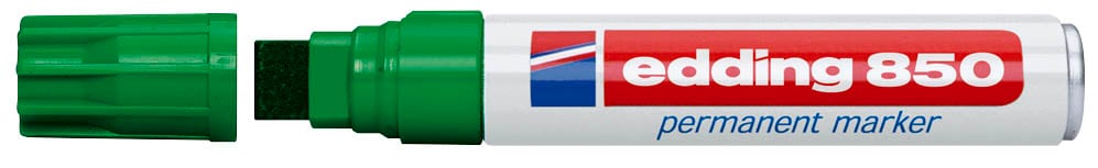 edding 850 Permanentmarker grün 5,0 - 16,0 mm, 1 St. | office discount