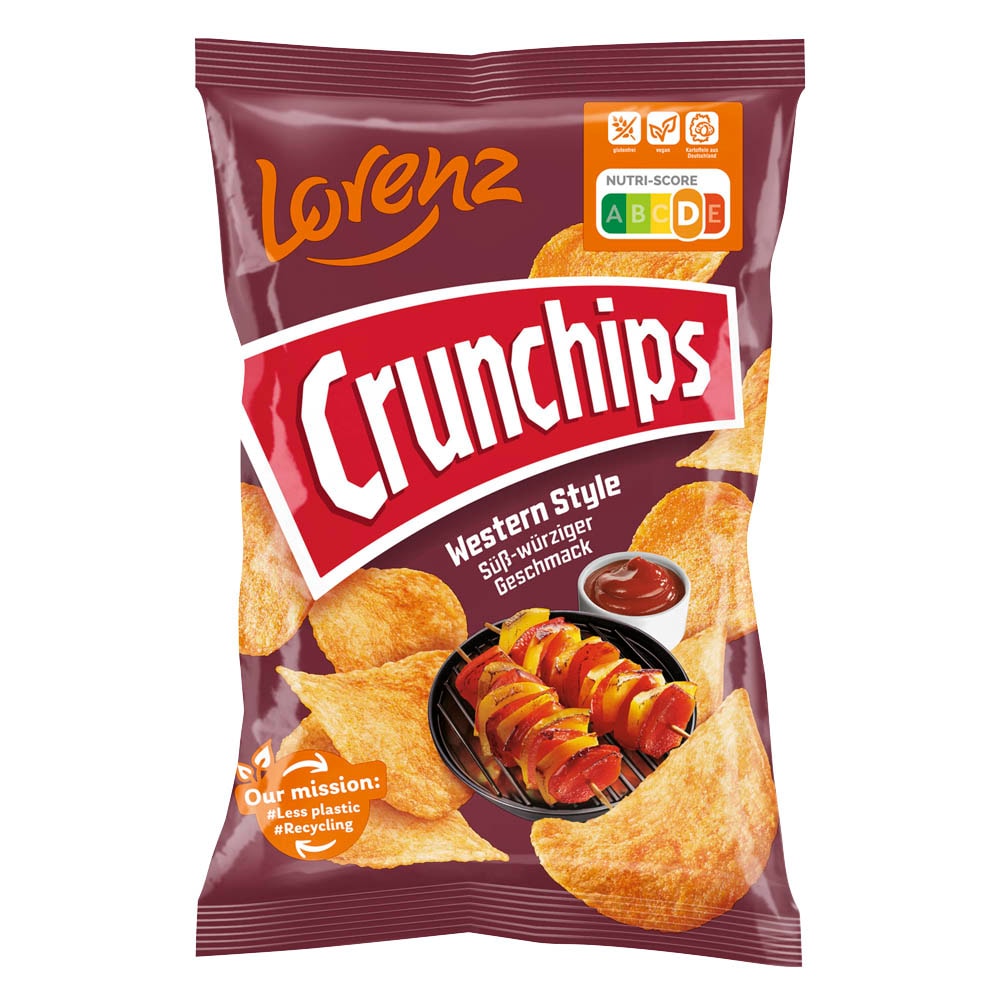 Crunchips Western Style Chips 150,0 g | office discount
