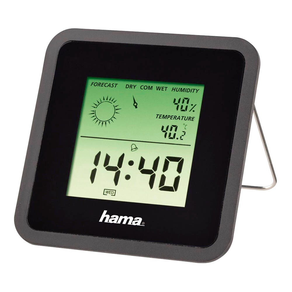 hama TH50 Thermometer schwarz | office discount