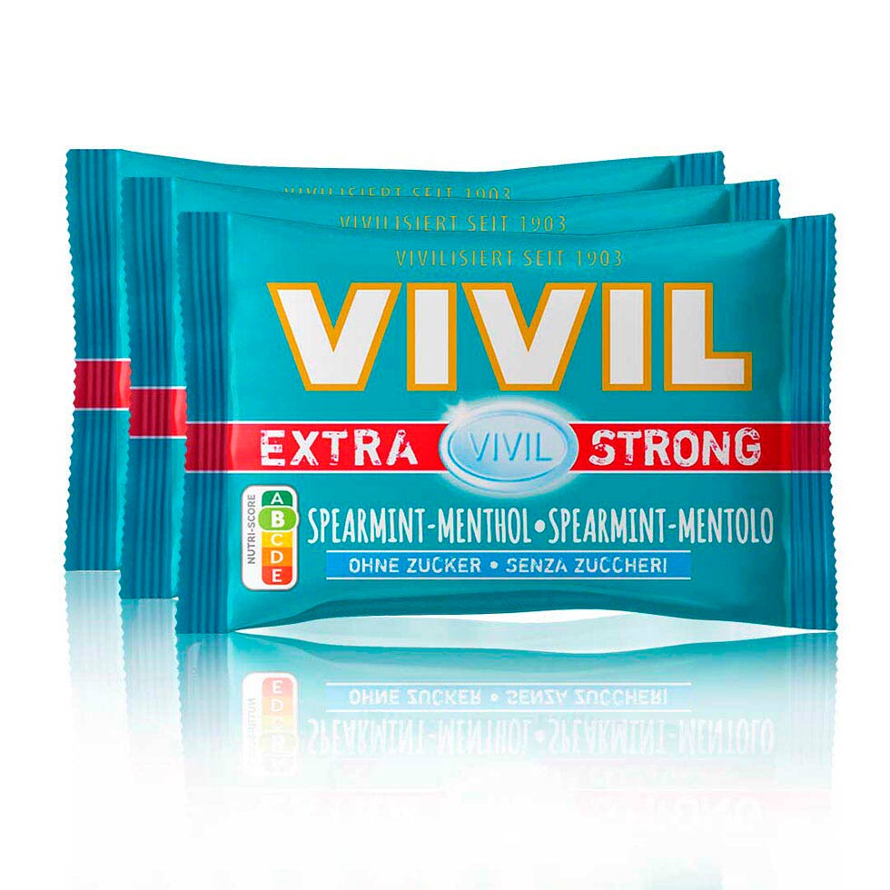 VIVIL® Extra Strong Spearmint-Menthol Bonbons 75,0 g | office discount