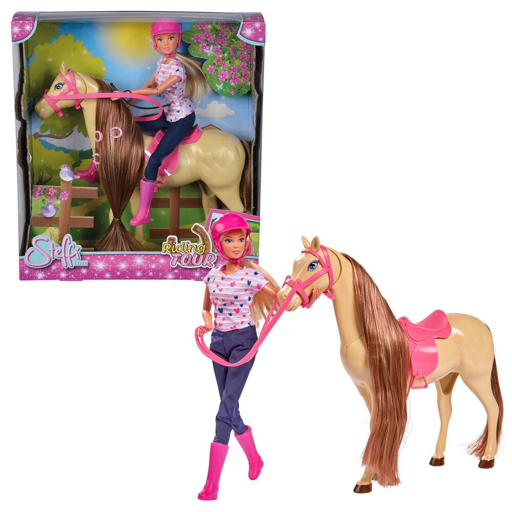 Simba Riding Tour mit Pferd Steffi LOVE Puppe | office discount