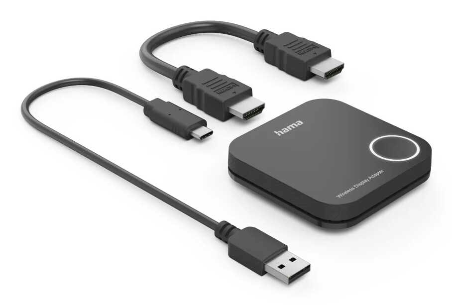 hama Wireless-Display-Adapter schwarz, 1 St. | office discount