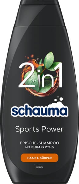 schauma Sports Power 2in1 Shampoo 400 ml | office discount
