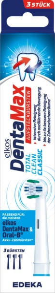 elkos DentaMax CLASSIC Zahnbürstenaufsätze, 3 St. | office discount