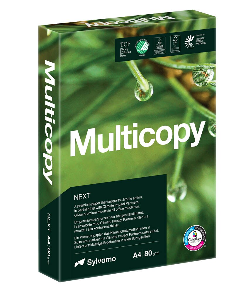 Multicopy Kopierpapier Next DIN A4 80 g/qm 500 Blatt | office discount