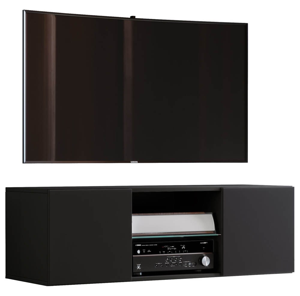VCM my media TV-Rack Jusa 115 schwarz | office discount