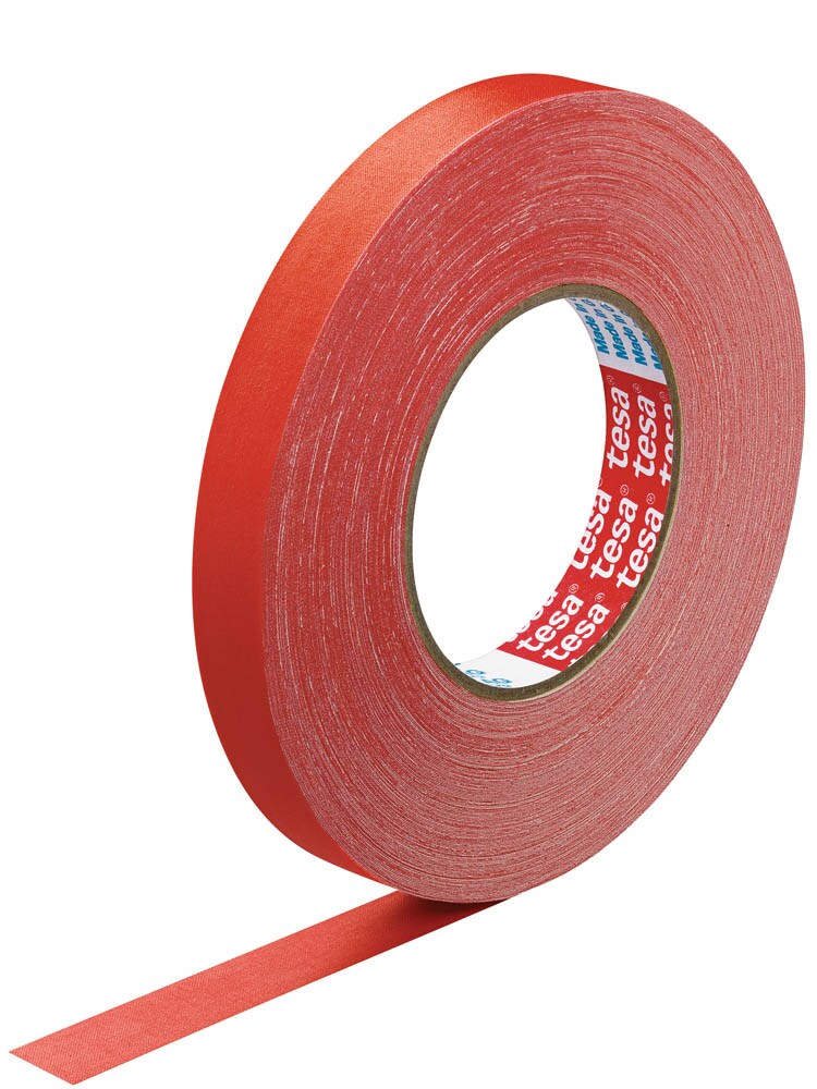 tesa Gewebeband rot 19,0 mm x 50,0 m 1 Rolle | office discount