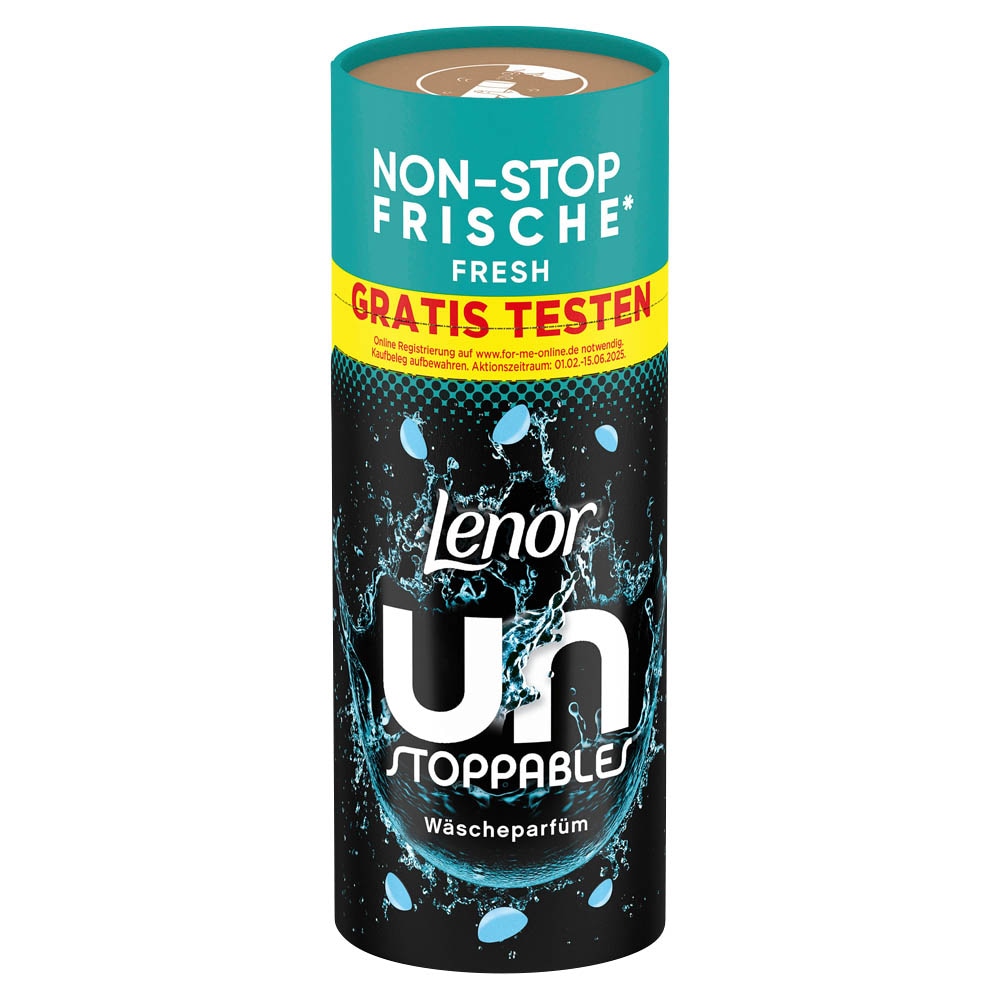 Lenor UNSTOPPABLES FRESH Wäscheparfüm Perls, 155,0 g | office discount