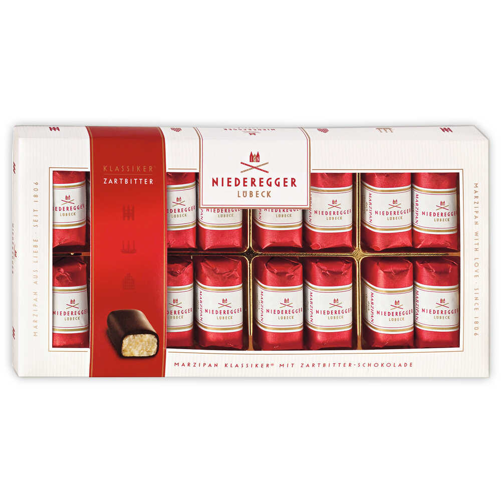 NIEDEREGGER Marzipan Klassiker Pralinen 16 St./ 200,0 g, 1 Pack ...