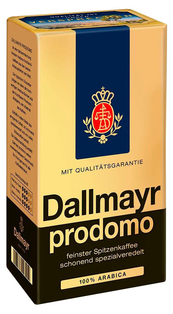 Dallmayr prodomo Kaffee, gemahlen, Arabicabohnen 500,0 g | office discount