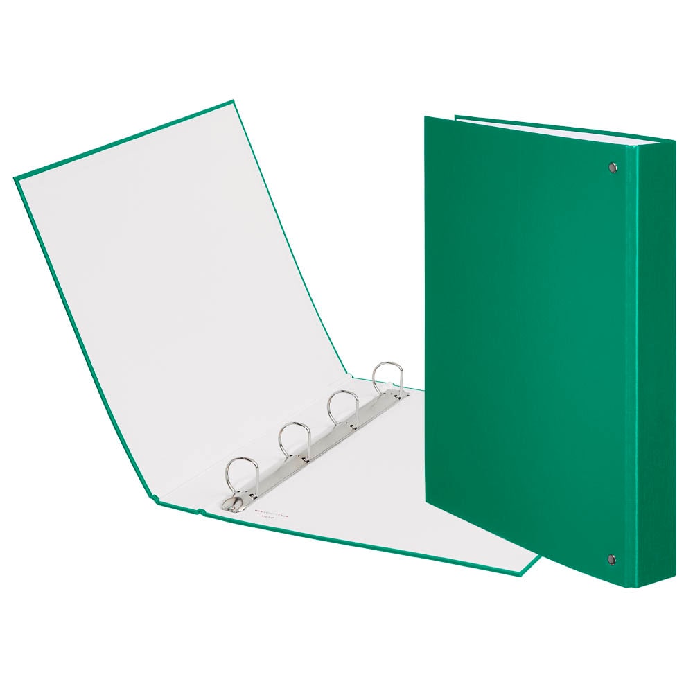 VELOFLEX Basic Ringbuch 4-Ringe grün 4,0 cm DIN A4, 1 St. | office discount