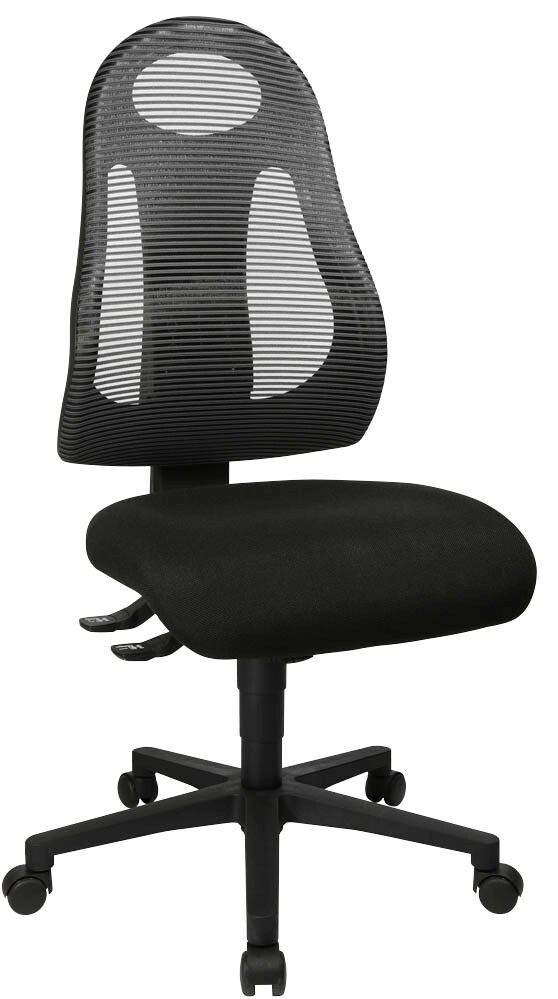 Topstar Bürostuhl Free Art, FR100 G202 Stoff anthrazit, Gestell schwarz ...