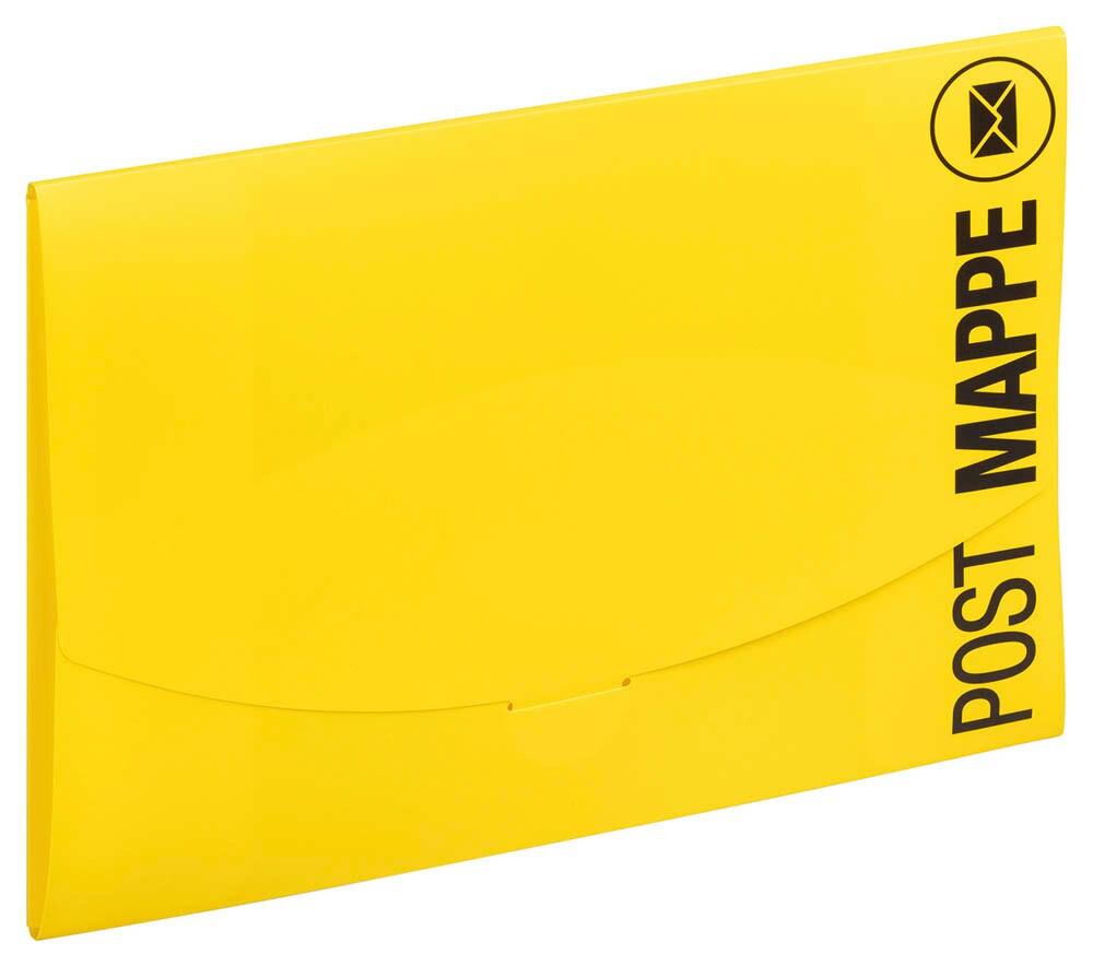 PAGNA Sammelmappe Postmappe Wallet DIN A4 gelb, 1 St. | office discount
