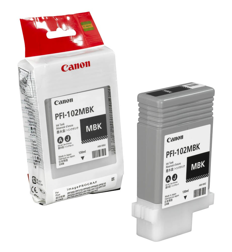 Canon PFI-102 MBK mattschwarz Druckerpatrone | office discount