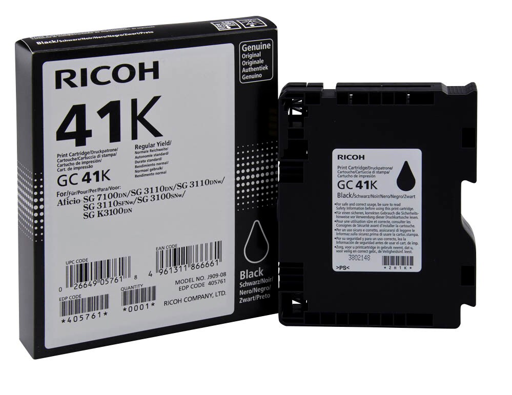 RICOH GC 41K schwarz Druckerpatrone | office discount