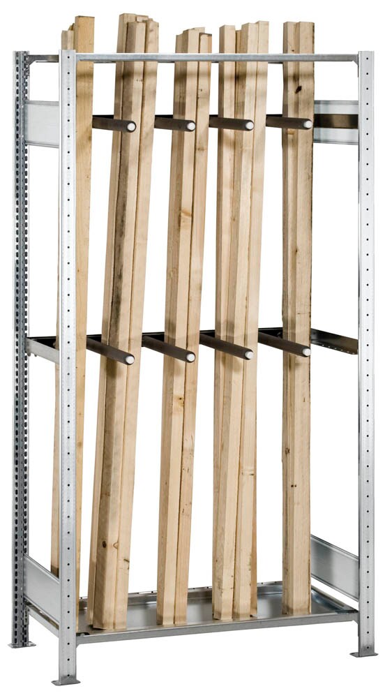 SCHULTE Kragarmregal 22620 silber 100,0 x 50,0 x 200,0 cm | office discount