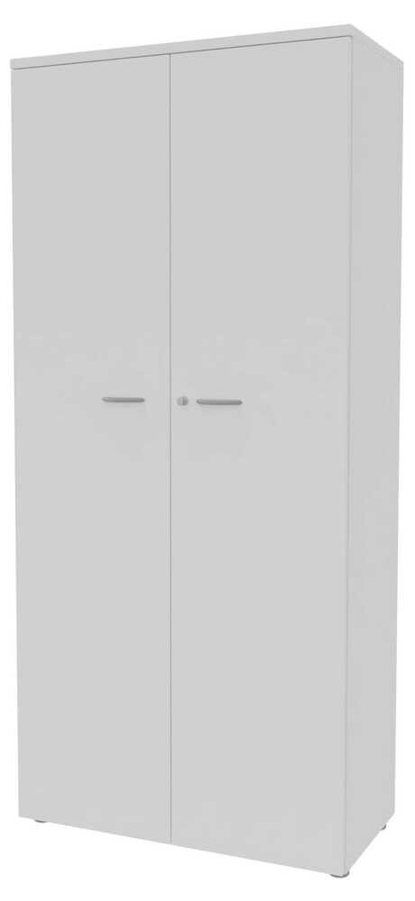 Quadrifoglio Aktenschrank, ECES90S/BABA weiß 4 Fachböden 90,0 x 45,0 x ...