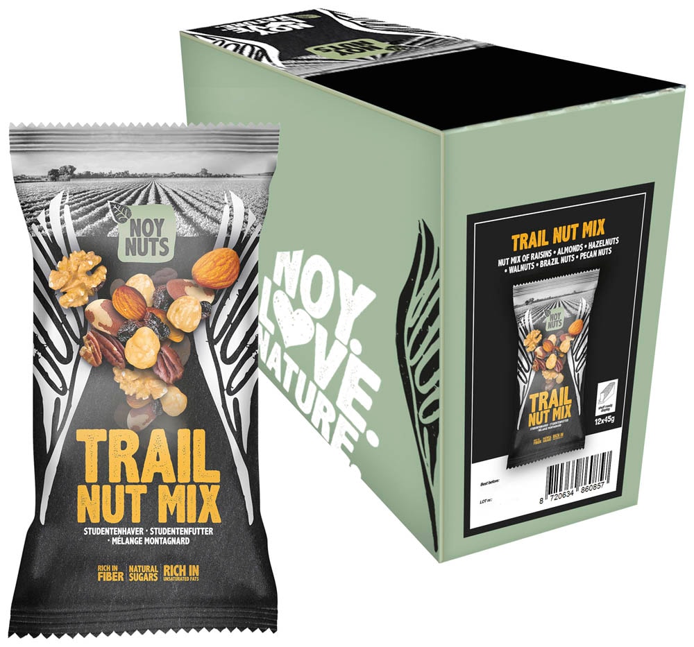 NOY NUTS TRAIL NUT MIX 12 x 45,0 g | office discount