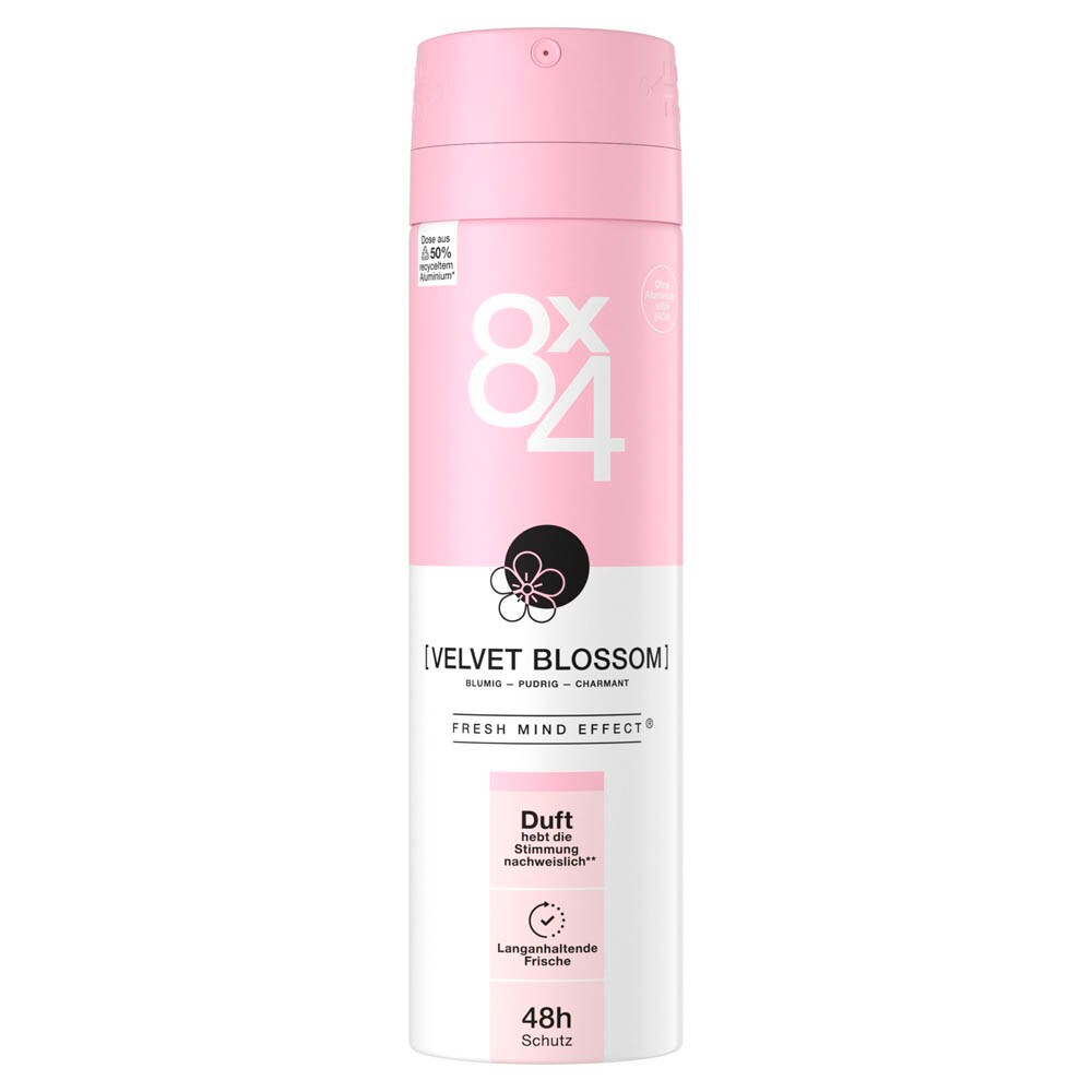 8x4 VELVET BLOSSOM Deo-Spray 150,0 ml | office discount