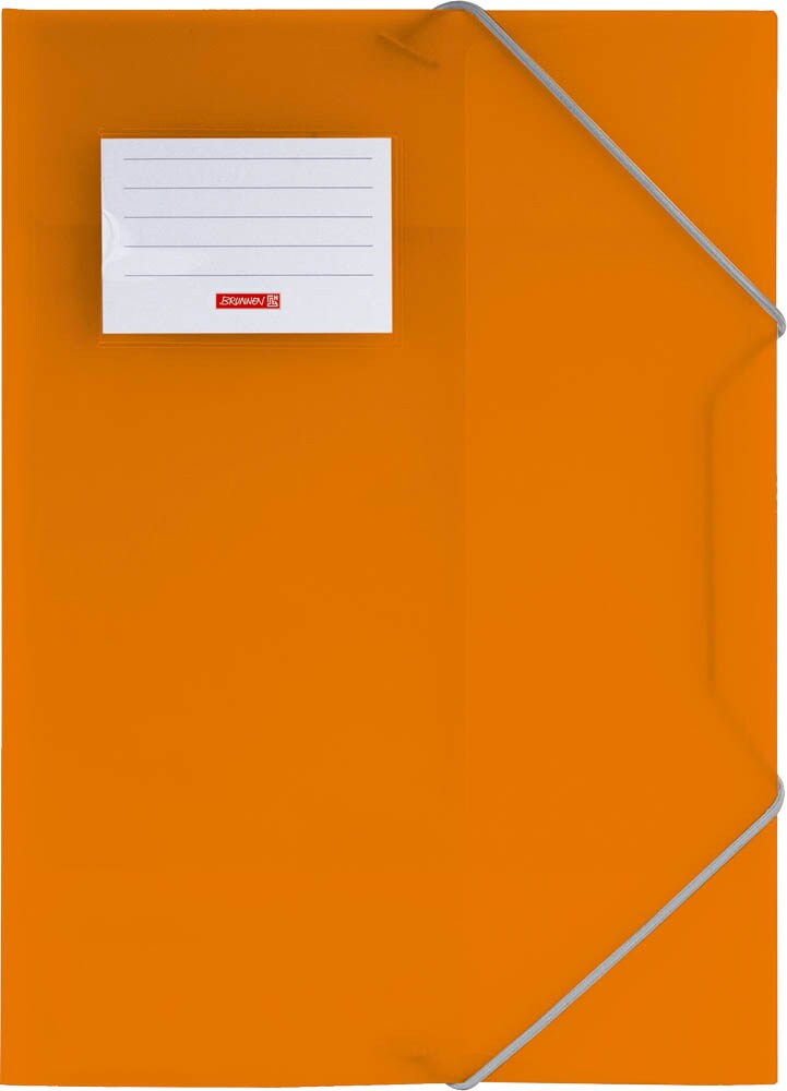 BRUNNEN Sammelmappe FACT!pp DIN A4 orange transparent, 1 St. | office ...