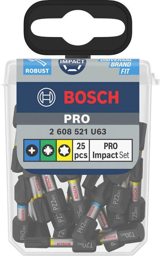 AKTION: BOSCH Bit-Set PRO Impact, 25-teilig mit Prämie nach ...