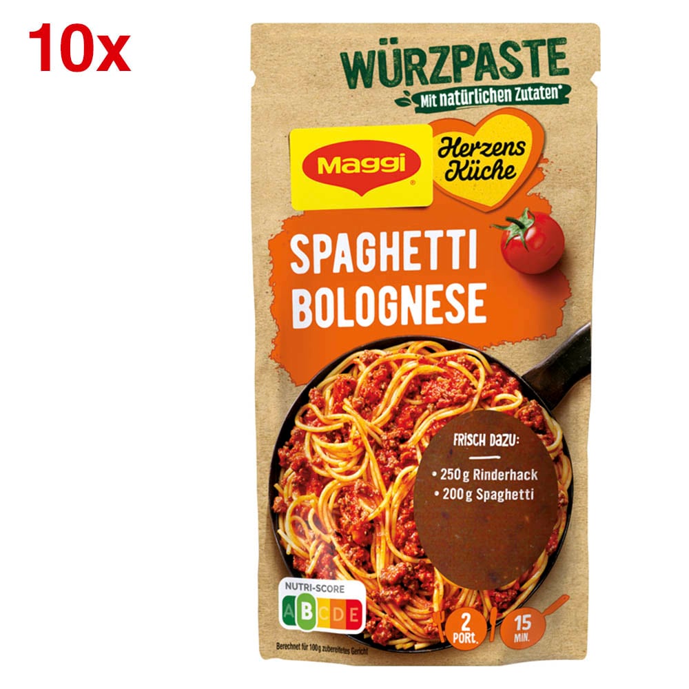 Maggi® Würzpaste Spaghetti Bolognese 10x 2 Portionen, 10 St. | office ...