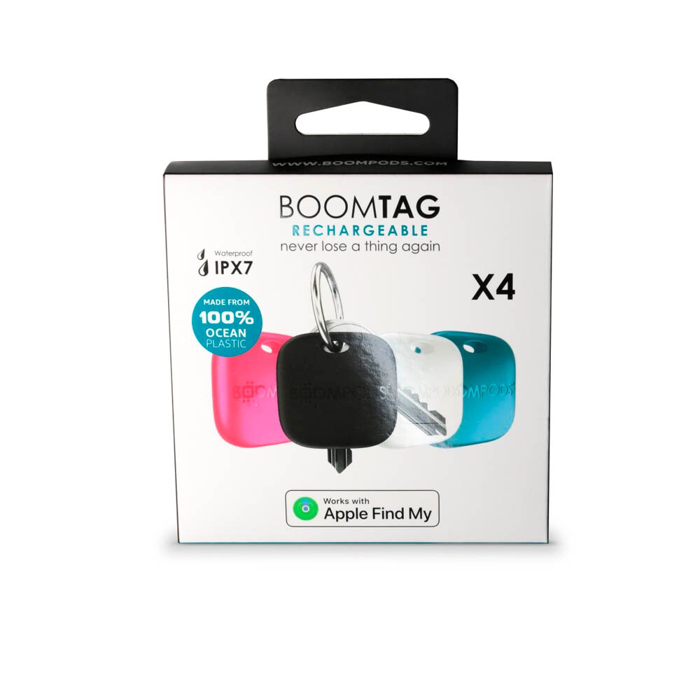 BOOMPODS BOOMTAG 4er-Pack Bluetooth-Tracker | office discount