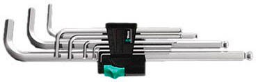 Wera Innensechskantschlüssel-Satz 950/9 Hex-Plus 1 05022087001 9-teilig ...