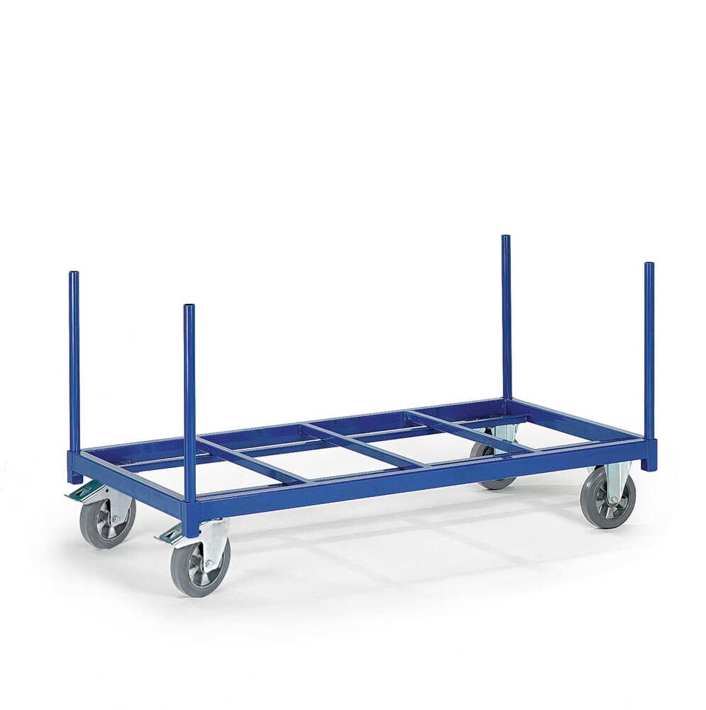 Rollcart Plattenwagen 02-1234 blau 168,0 x 88,0 x 30,5 cm | office discount