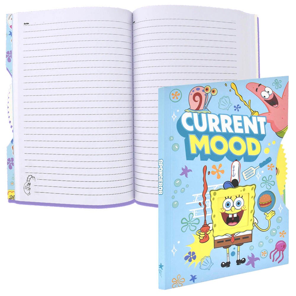 BlueSky Notizbuch SpongeBob - Spinner DIN A5 liniert, SpongeBob ...