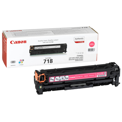 Canon 718 BK/C/M/Y schwarz, cyan, magenta, gelb Toner, 4er-Set | office ...