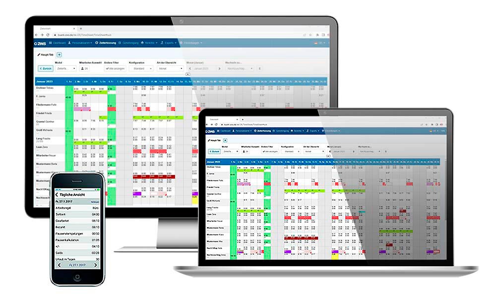 BÜRK MOBATIME ZWS Web - Starter Paket Basic Online (ohne Hardware ...