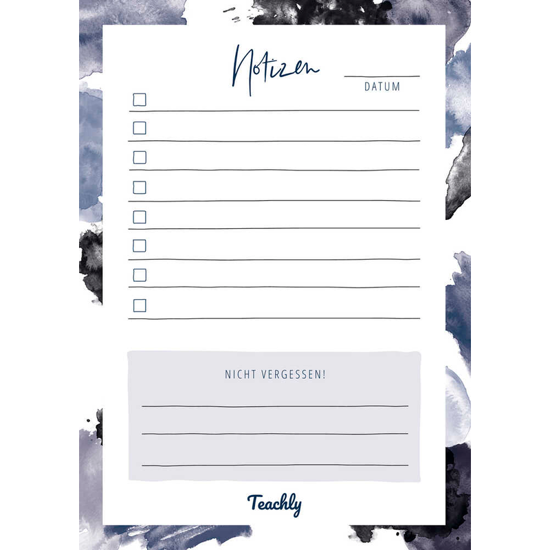 Teachly Notizblock DIN A6 liniert, 1 St. | office discount
