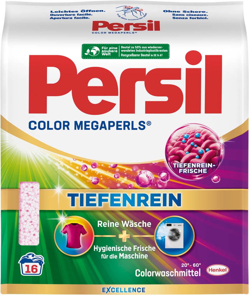 Persil COLOR MEGAPERLS TIEFENREIN Waschmittel Perls, 1,04 kg | office ...