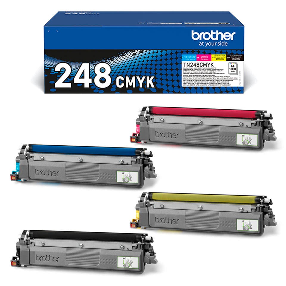 brother TN-248VAL schwarz, cyan, magenta, gelb Toner, 4er-Set | office ...