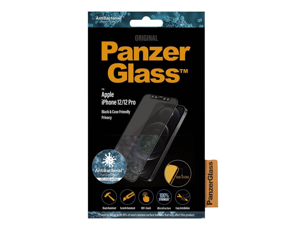PanzerGlass™ Display-Blickschutzglas für Apple iPhone 12, iPhone 12 Pro ...