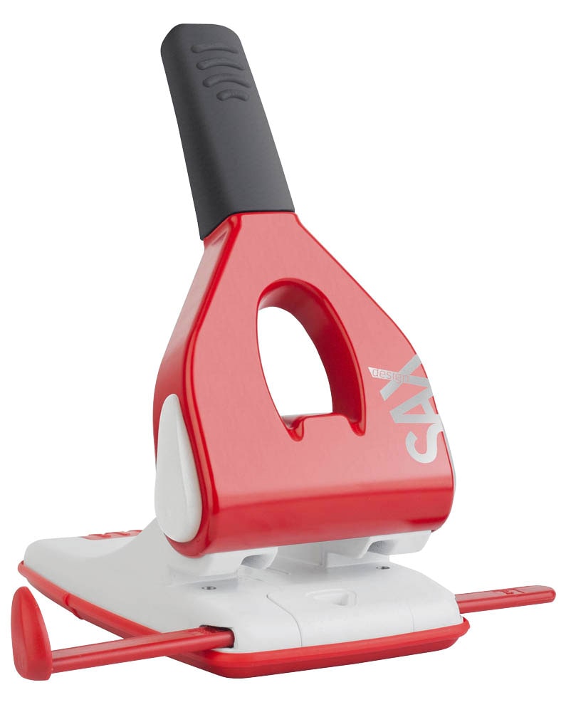 sax design Registraturlocher Century Line 618 rot, 1 St. | office discount