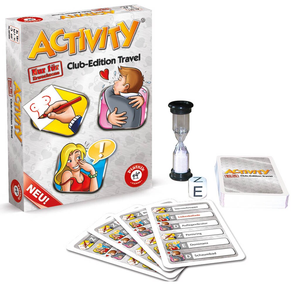 Piatnik Activity Club-Edition Travel Geschicklichkeitsspiel, 1 St ...