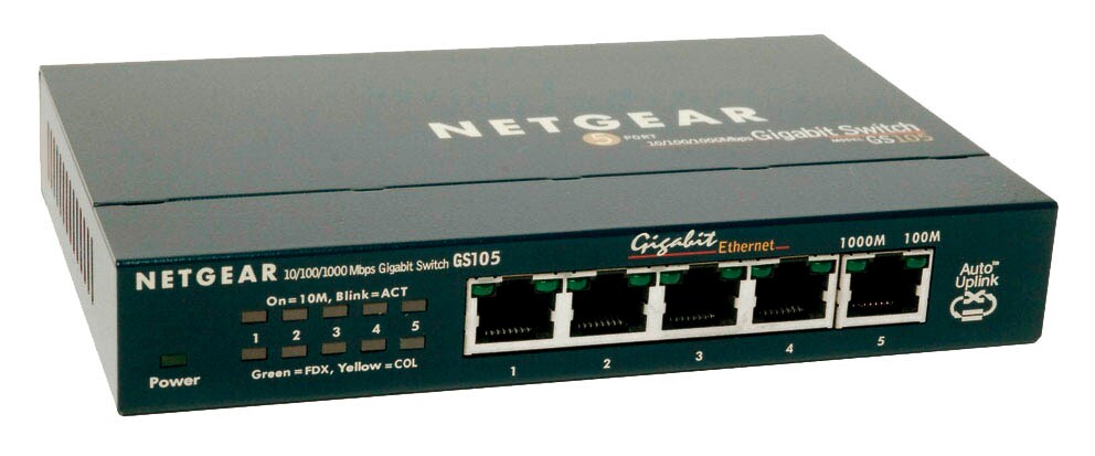 NETGEAR GS 105 GE ProSafe Switch 5-fach | office discount