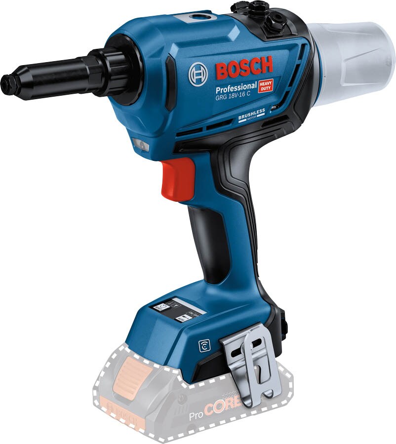 AKTION: BOSCH Professional GRG 18V-16 C Akku-Nietpistole 18,0 V, ohne Akku mit Prämie nach ...