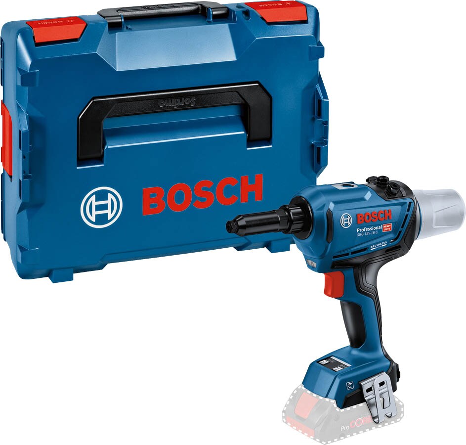 AKTION: BOSCH Professional GRG 18V-16 C Akku-Nietpistole-Set 18,0 V, ohne Akku mit Prämie nach ...