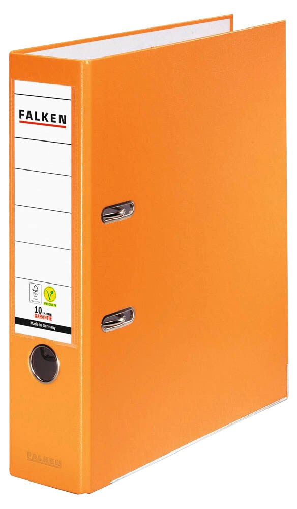 FALKEN Color Ordner orange Kunststoff 8,0 cm DIN A4, 1 St. | office ...