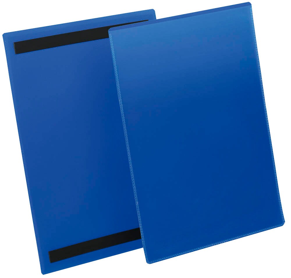 DURABLE Magnettaschen blau A4, 50 St. | office discount
